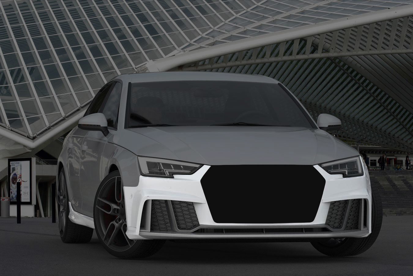 Caractere Body Kit With ACC Option Fits Audi A4 B9 2 0 TFSI BK Caractere Body Kit With ACC Option Fits Audi A4 B9 2 0 TFSI BK